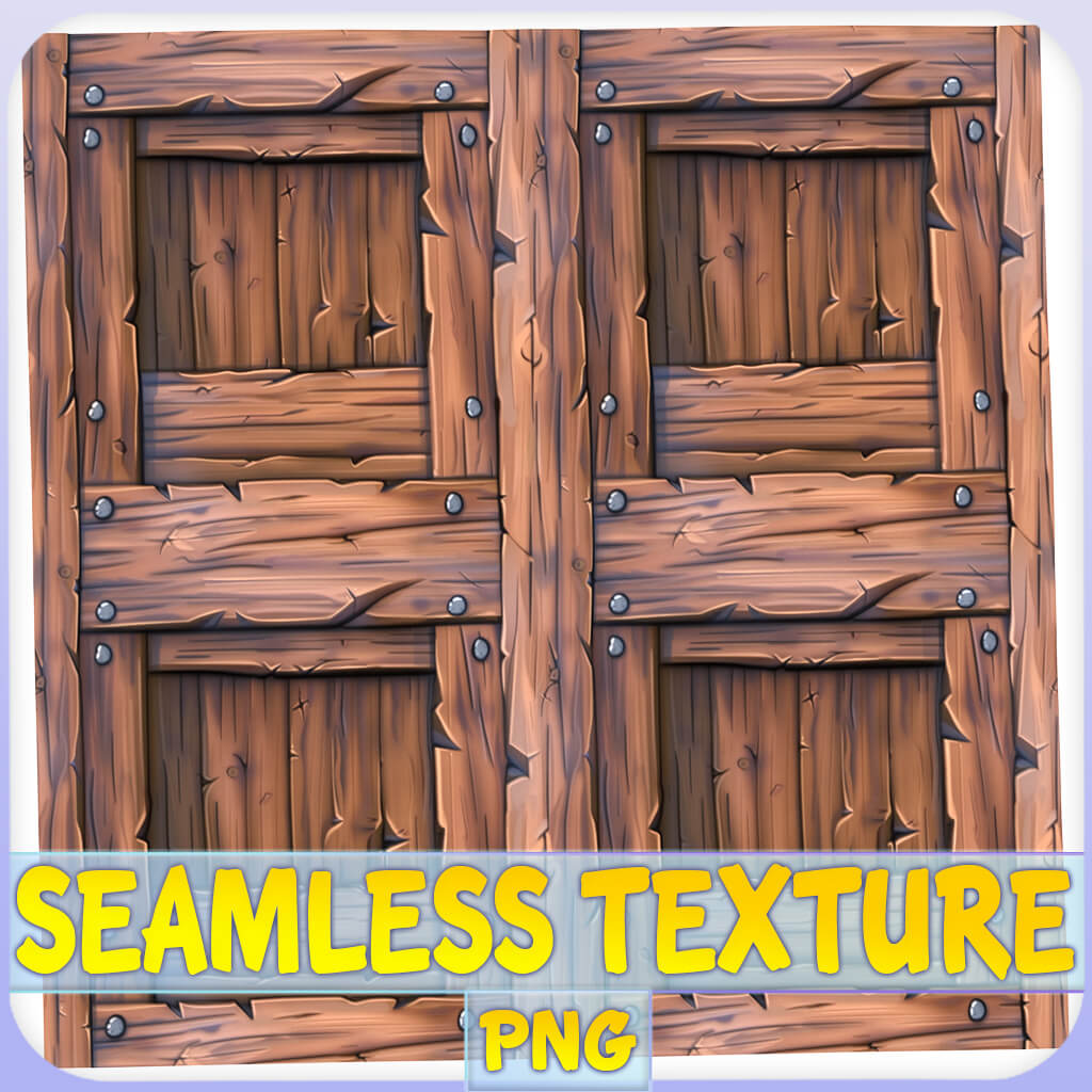 Stylized Wood Seamless Texture by zames1992d