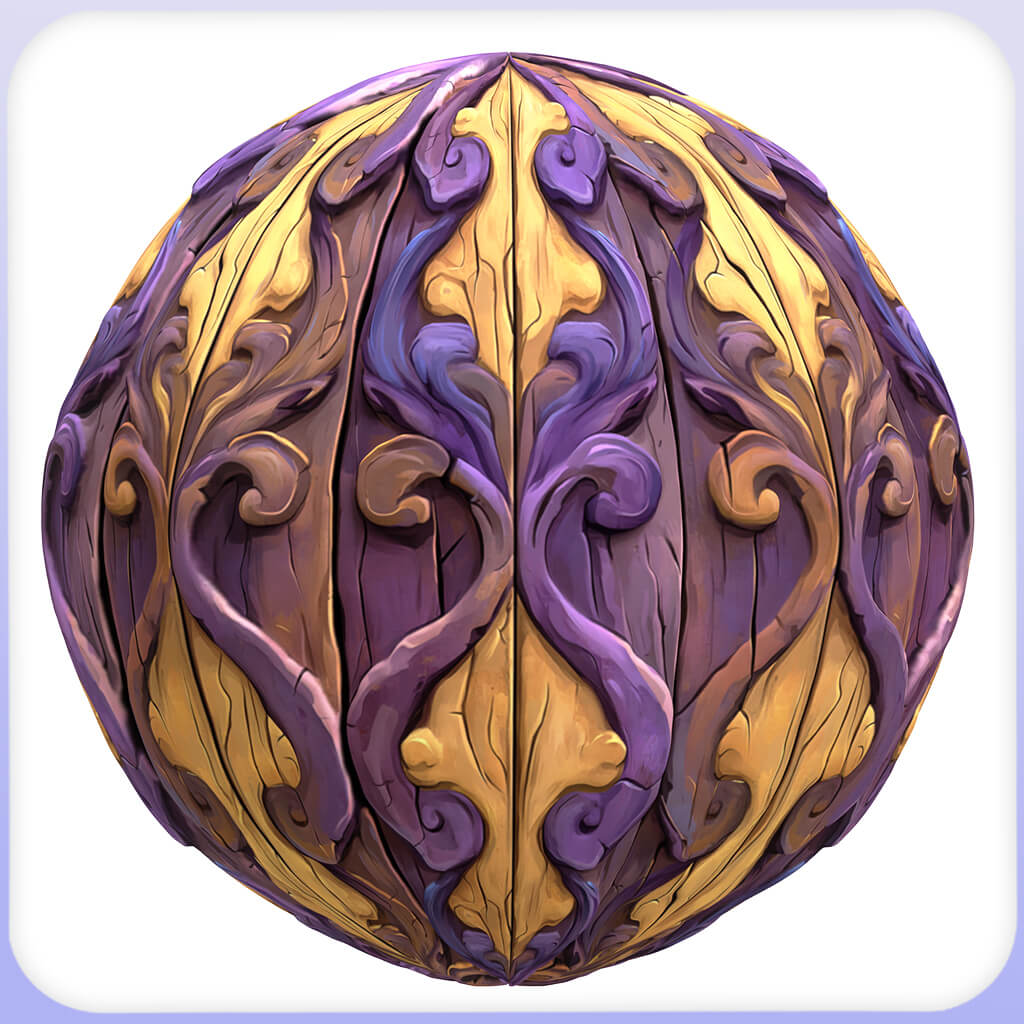 Stylized Wood Seamless Texture by zames1992d