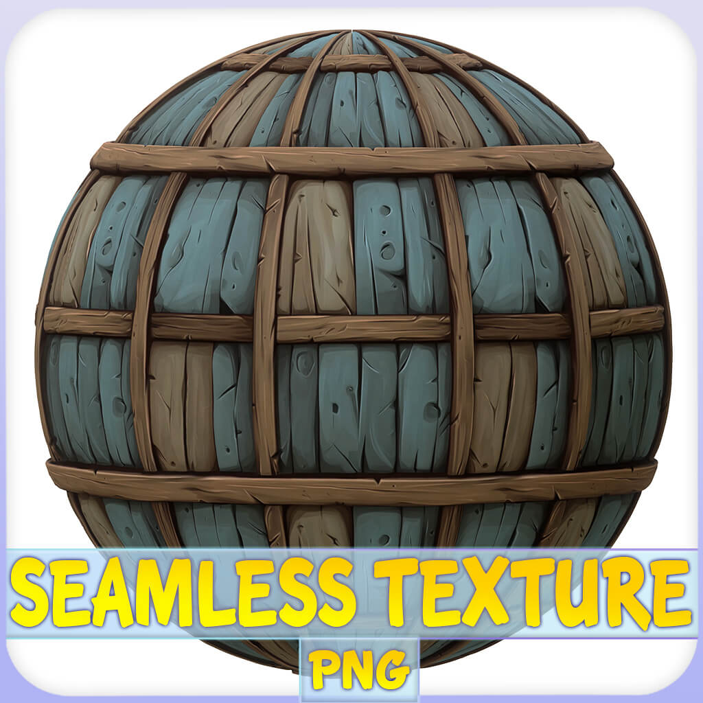 Stylized Wood Seamless Texture by zames1992d