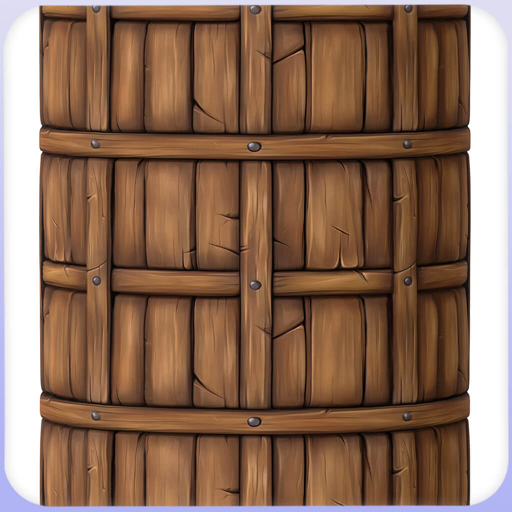 Stylized Wood Seamless Texture by zames1992d