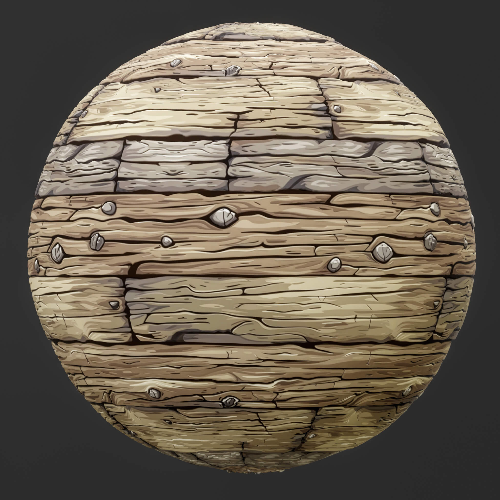 Stylized Wood Seamless Texture by zames1992d