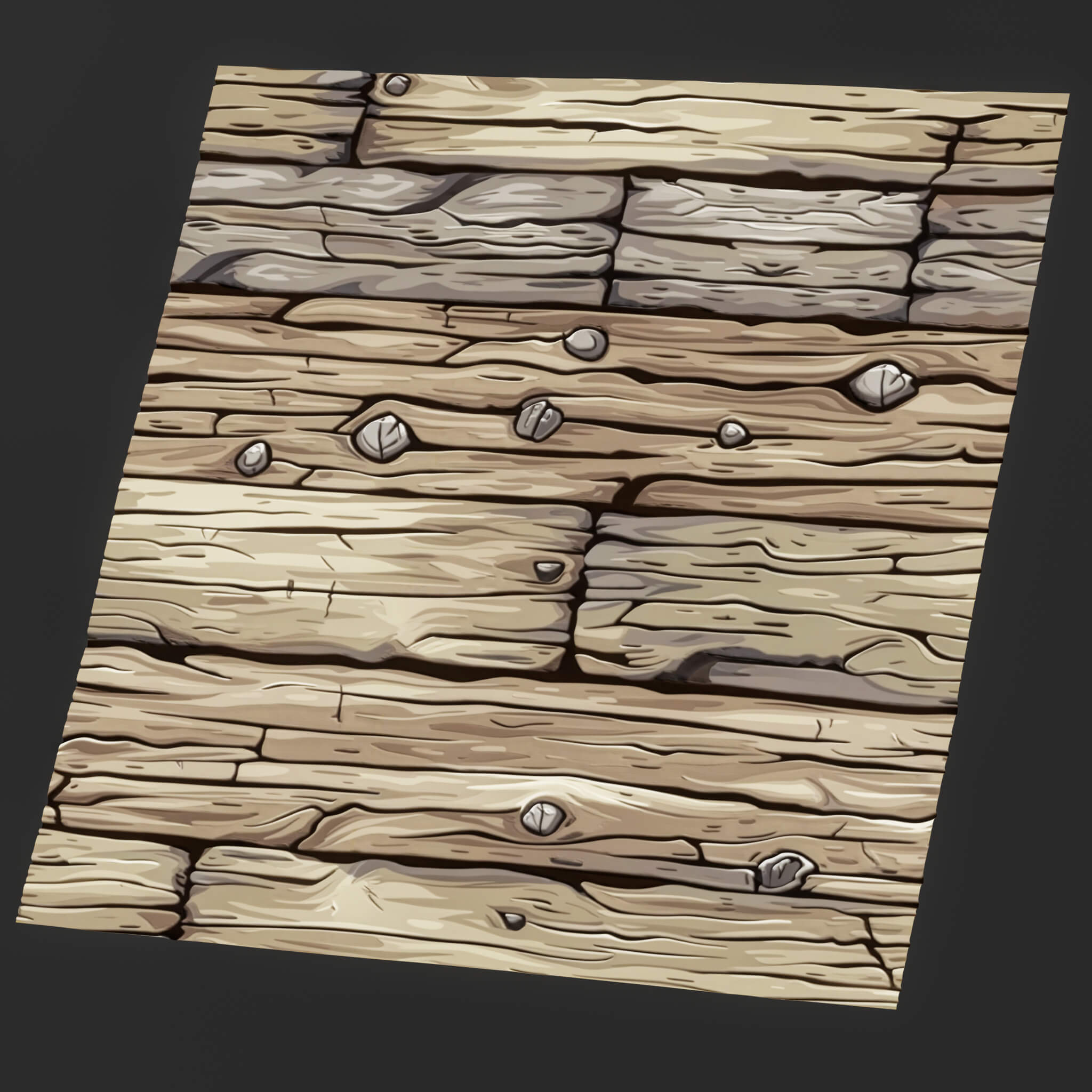 Stylized Wood Seamless Texture by zames1992d