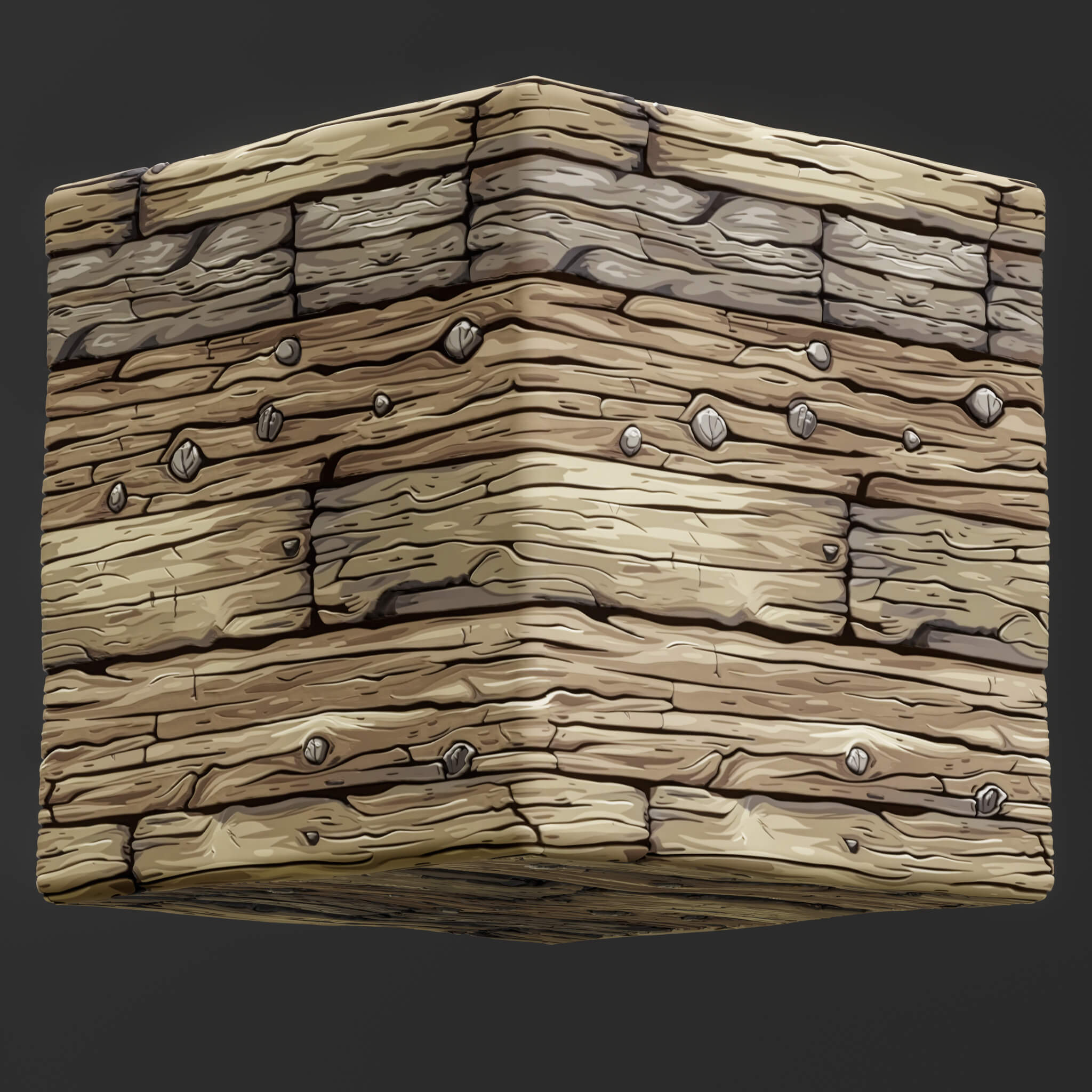 Stylized Wood Seamless Texture by zames1992d