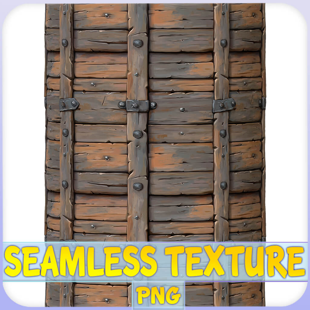 Stylized Wood Seamless Texture by zames1992d