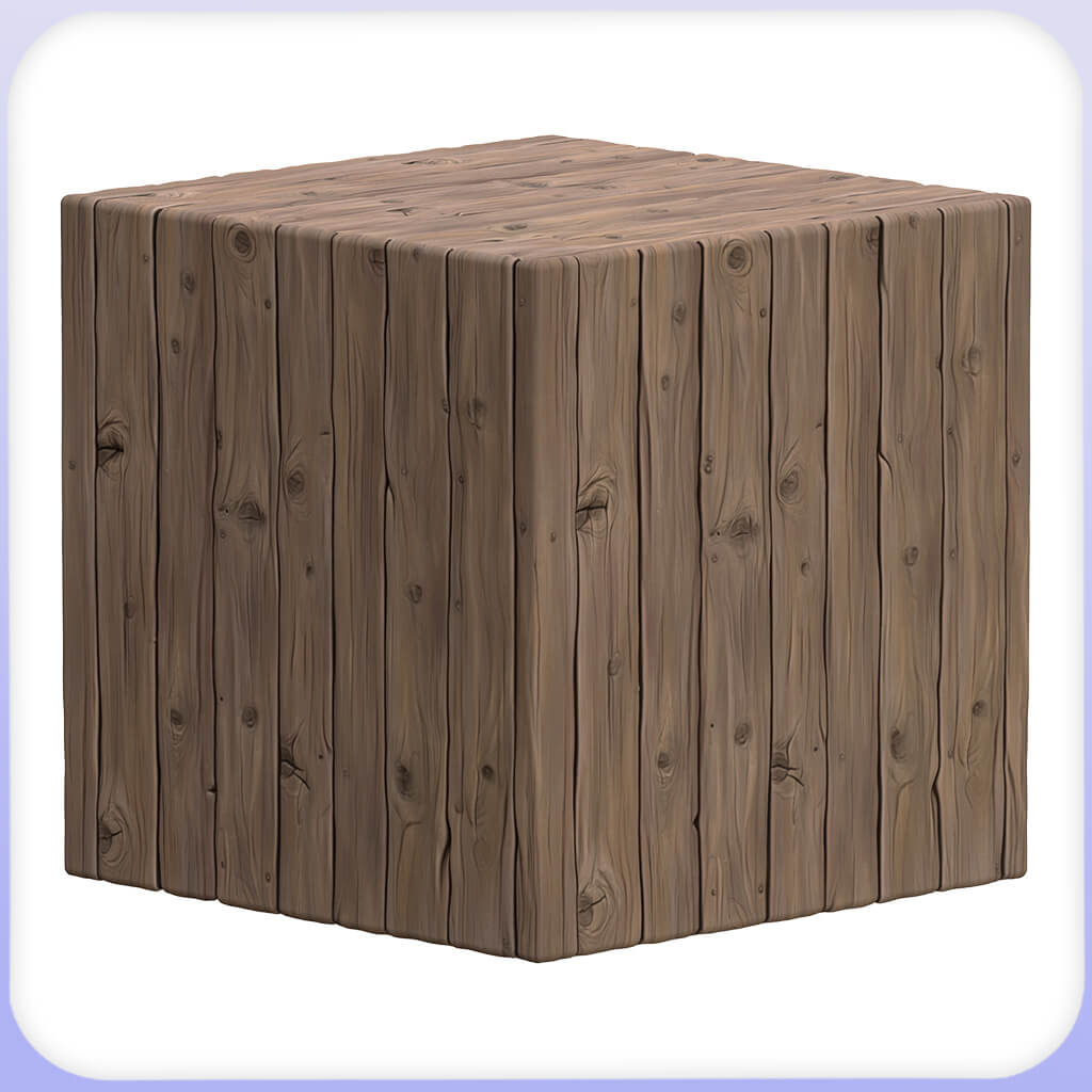 Stylized Wood Seamless Texture by zames1992d