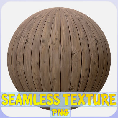 Stylized Wood Seamless Texture by zames1992d