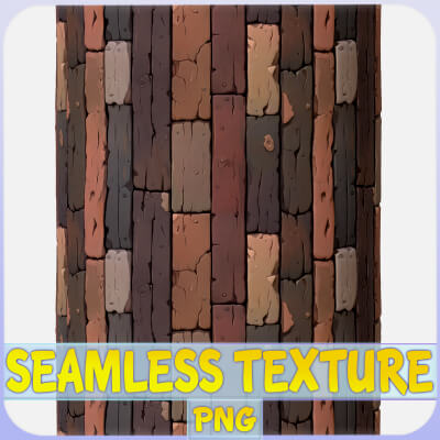 Stylized Wood Seamless Texture by zames1992d