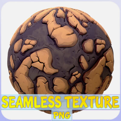 Stylized Ground Seamless Texture by zames1992d