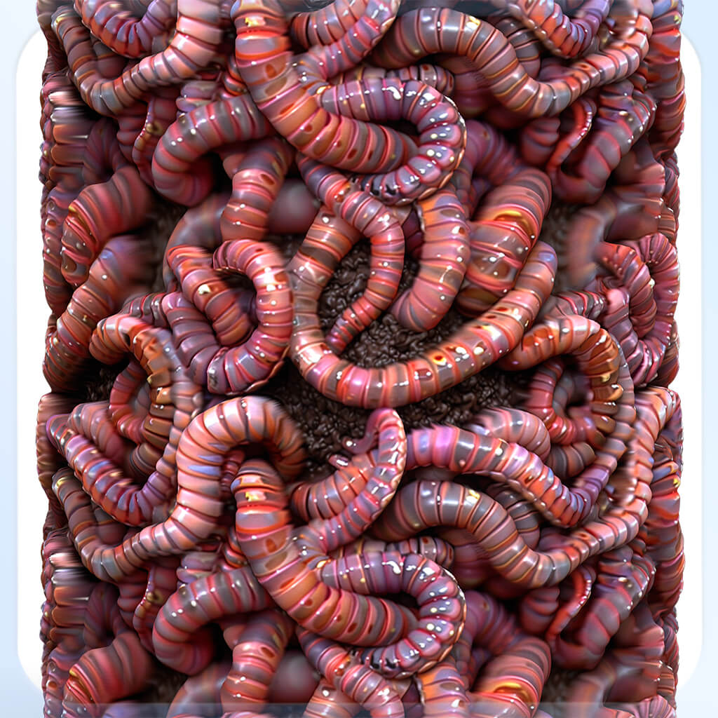Worm Seamless Texture by zames1992d