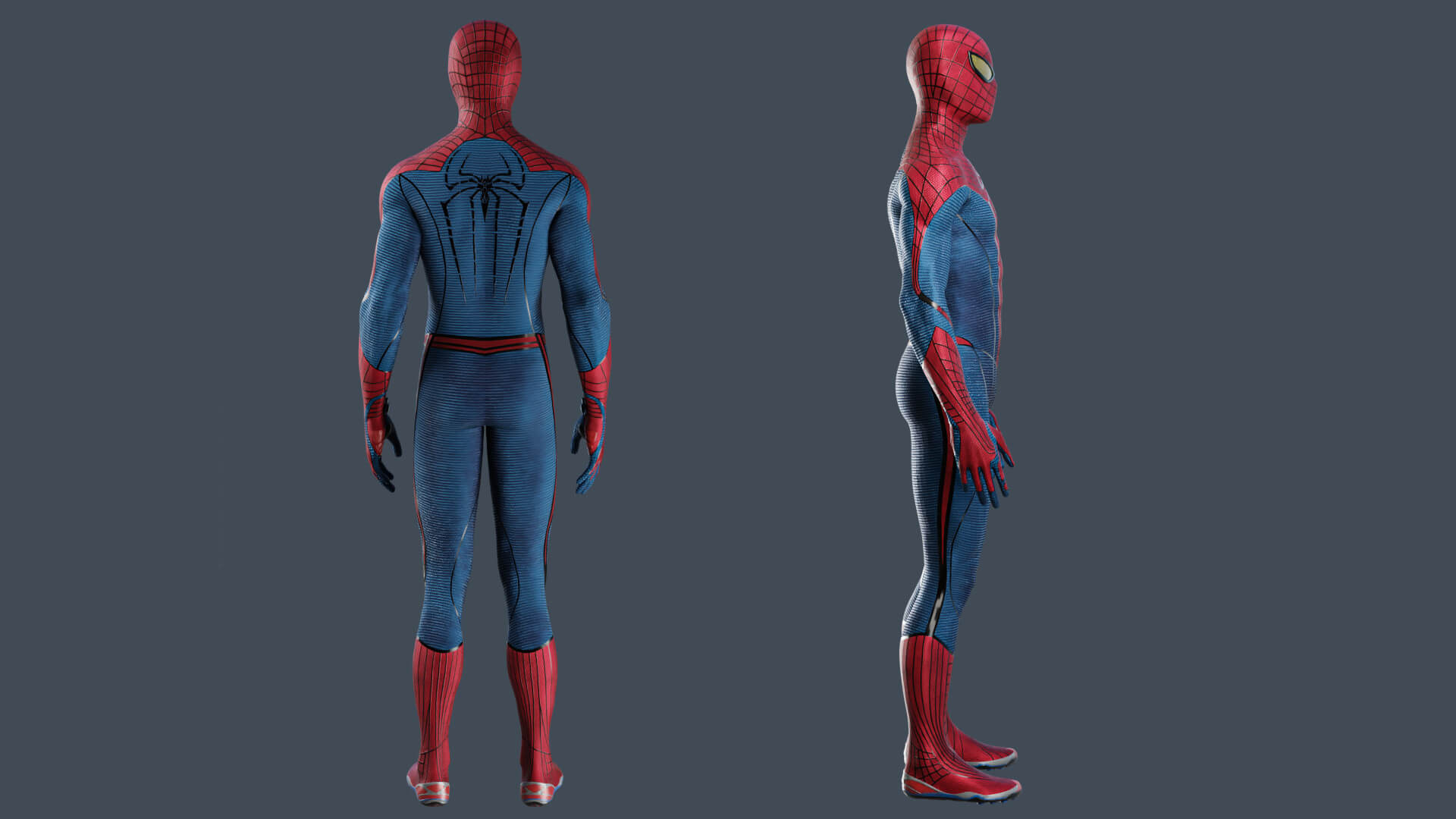 Amazing Spiderman Suit - 3D Model by zampvers