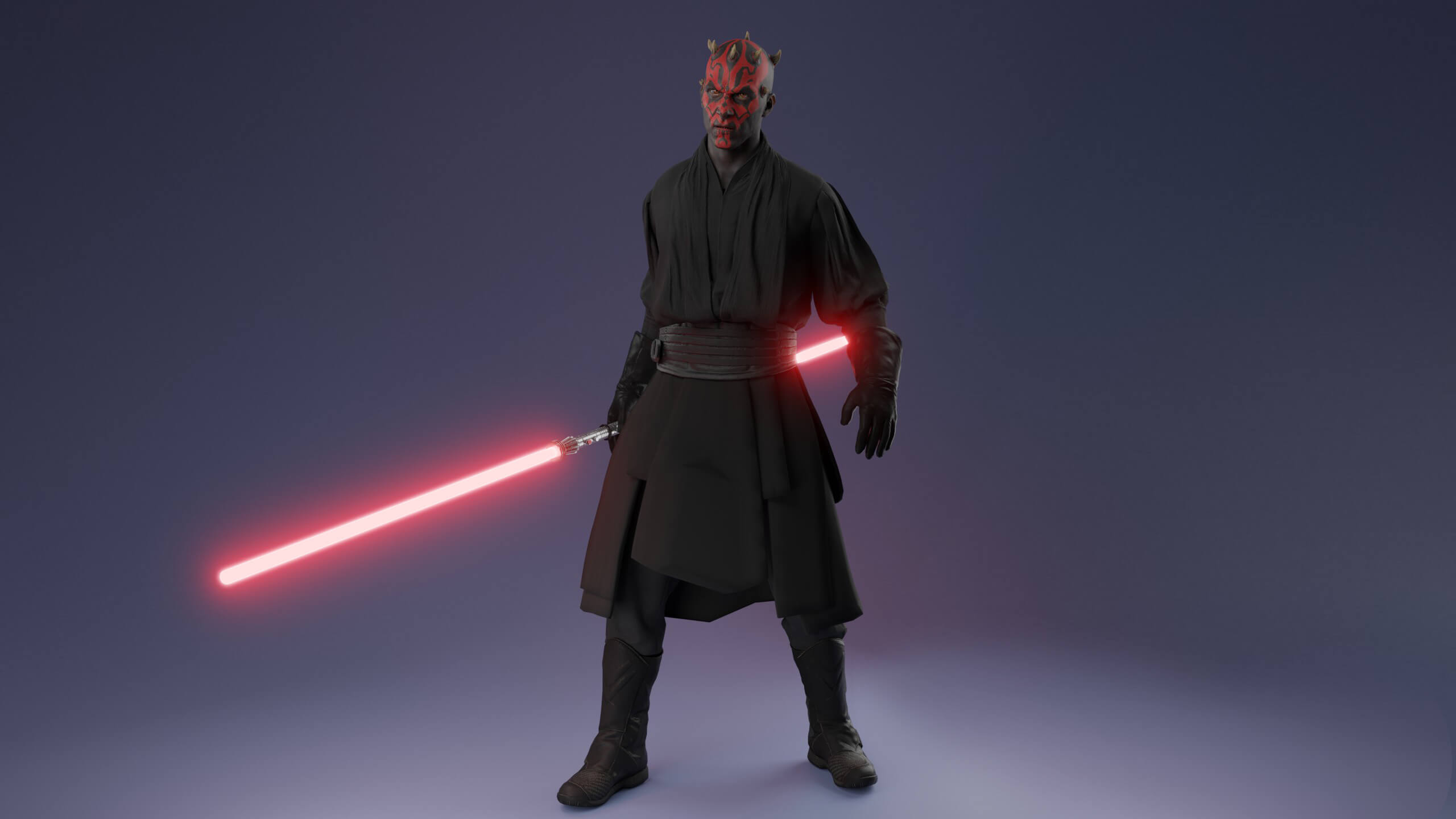 Darth Maul starwars - 3D Model by zampvers