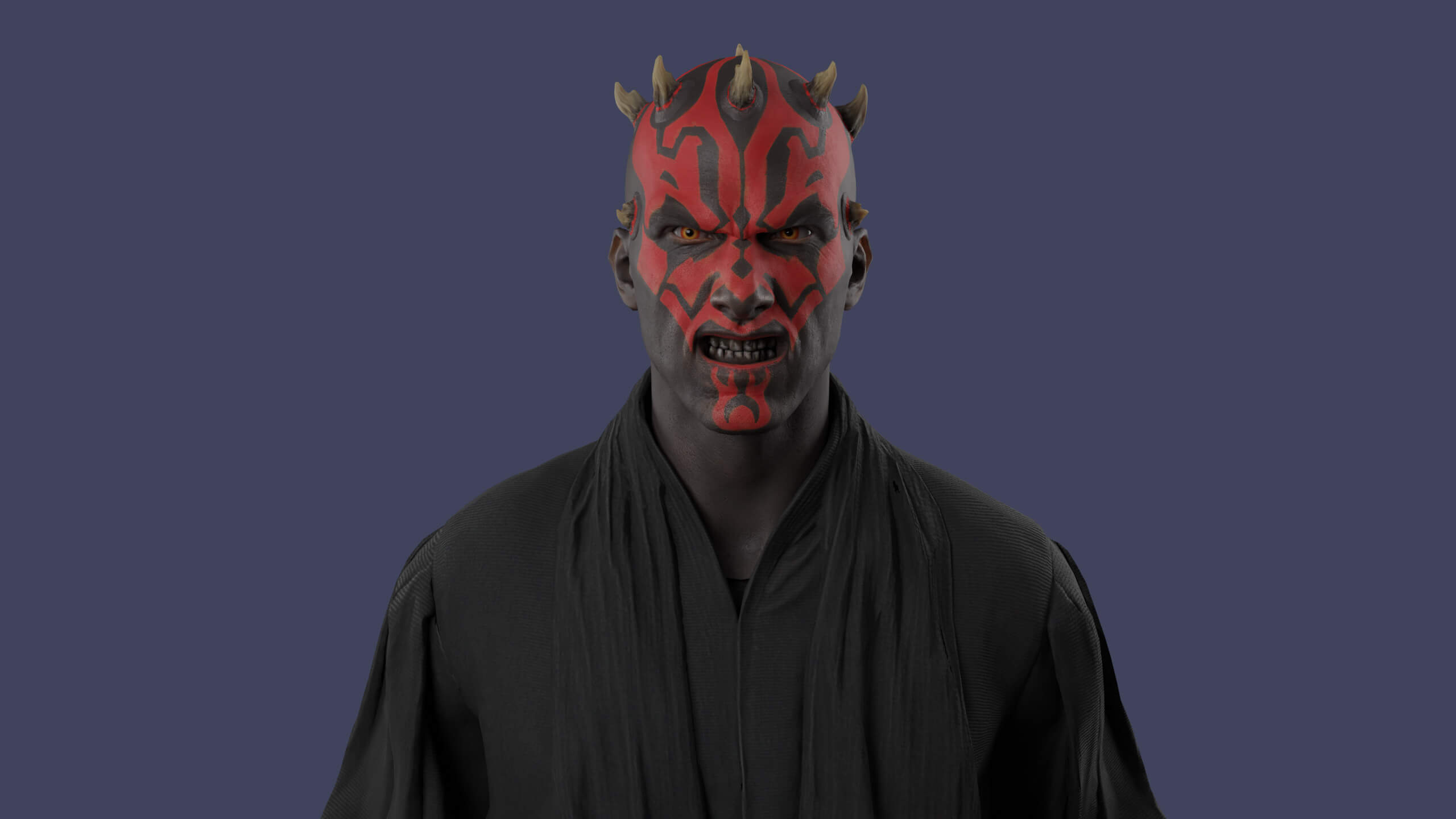 Darth Maul starwars - 3D Model by zampvers
