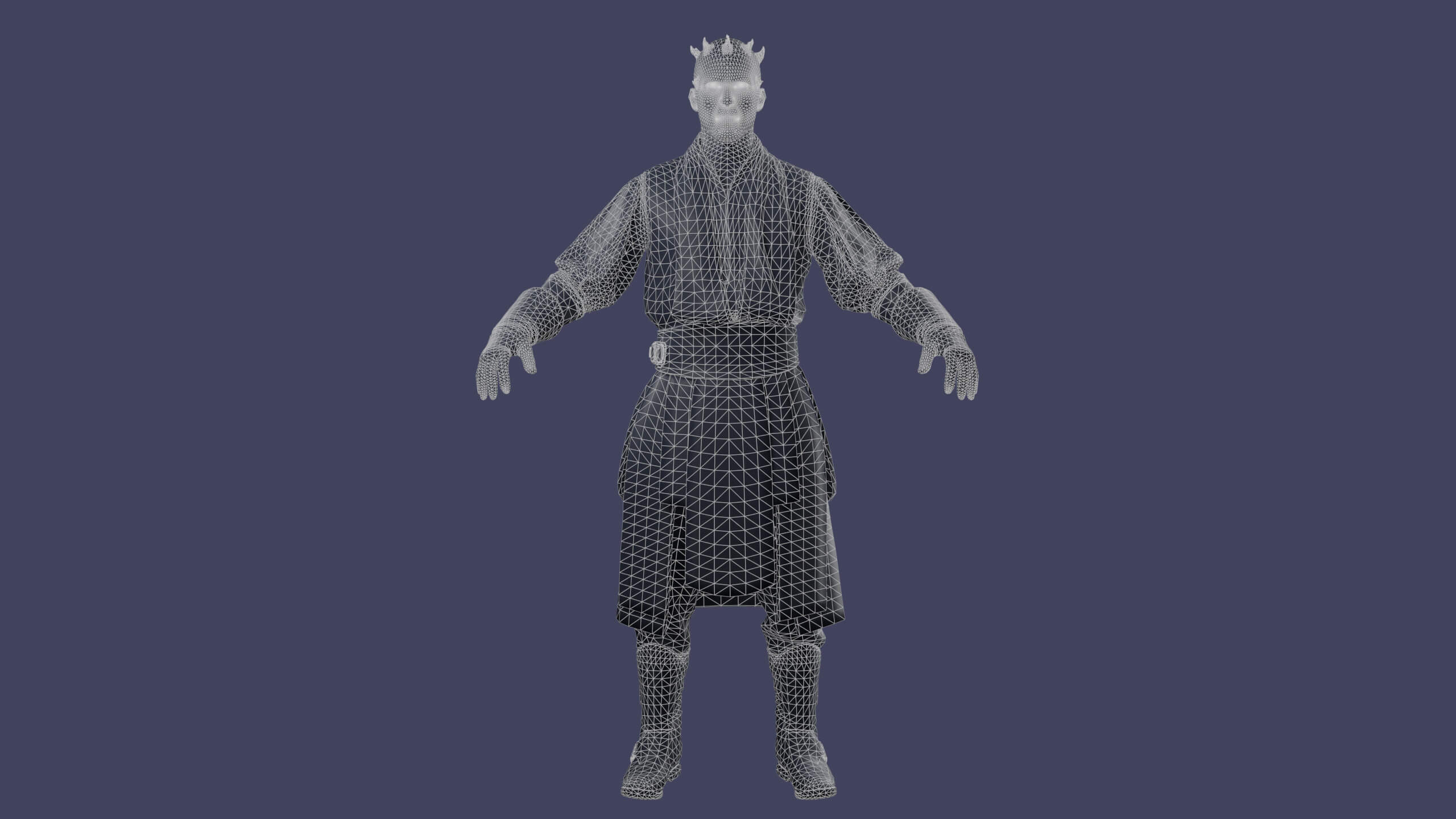 Darth Maul starwars - 3D Model by zampvers