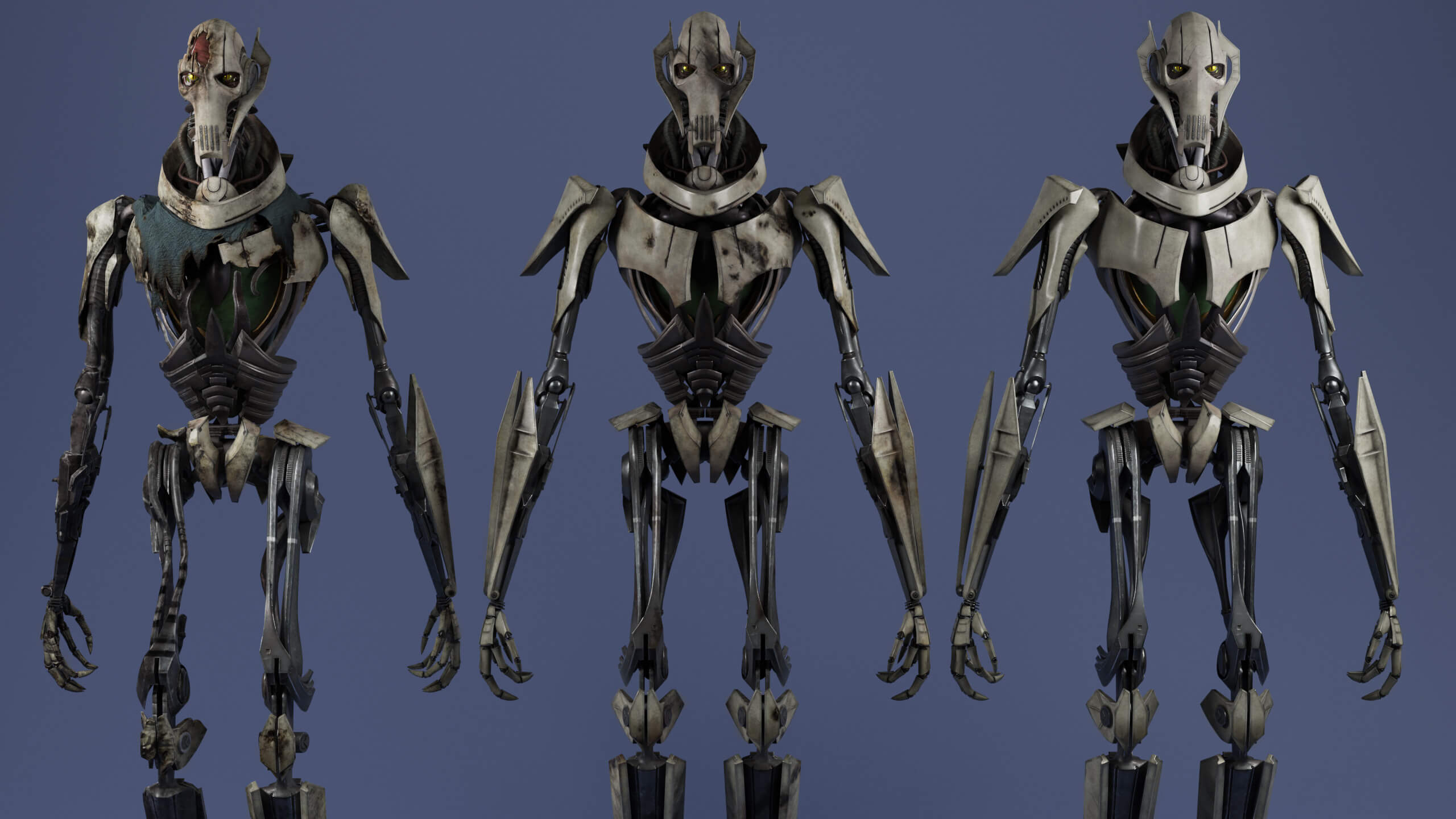 General Grievous - 3D Model by zampvers
