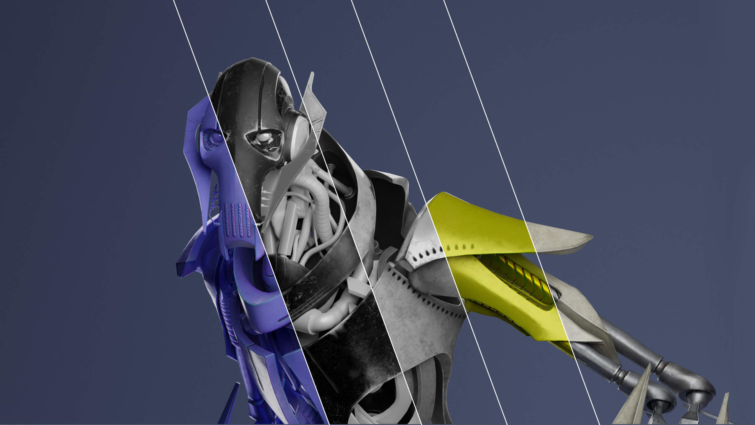 General Grievous - 3D Model by zampvers