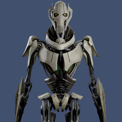 General Grievous - 3D Model by zampvers