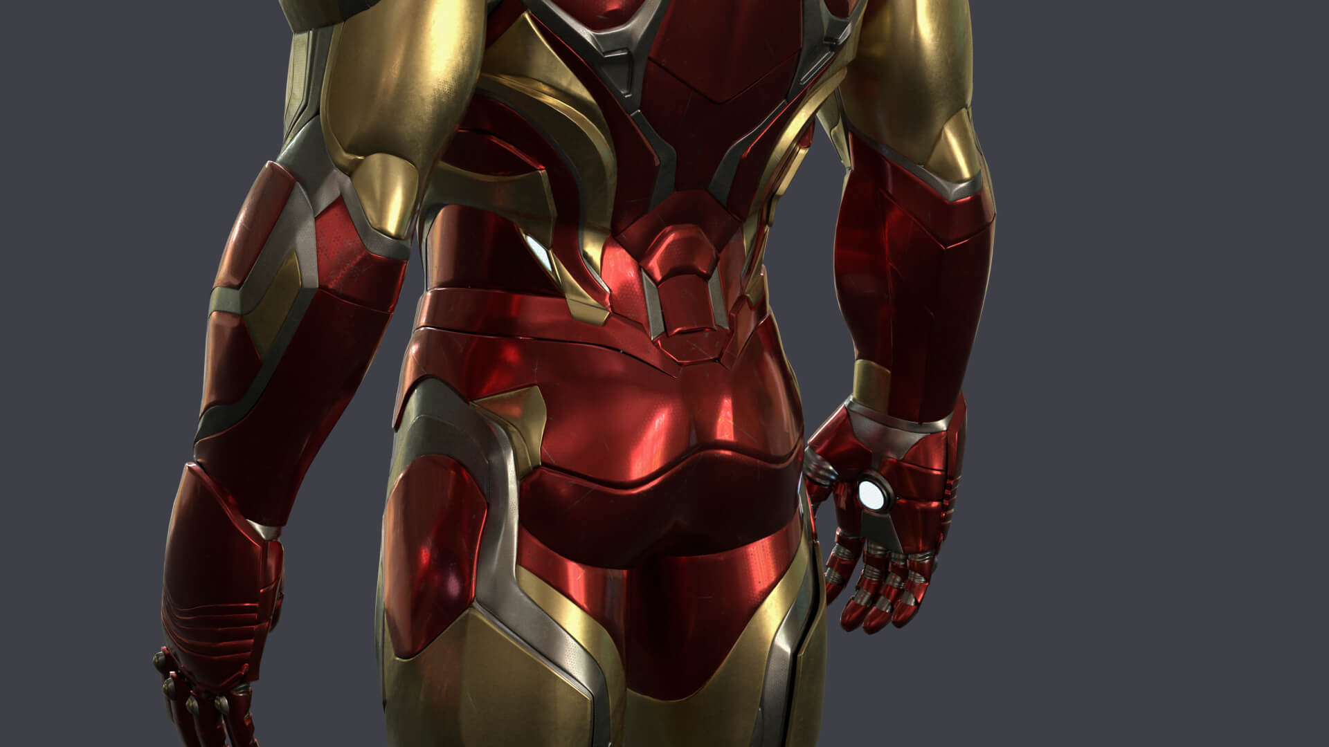 Iron Man MK85 - 3D Model by zampvers