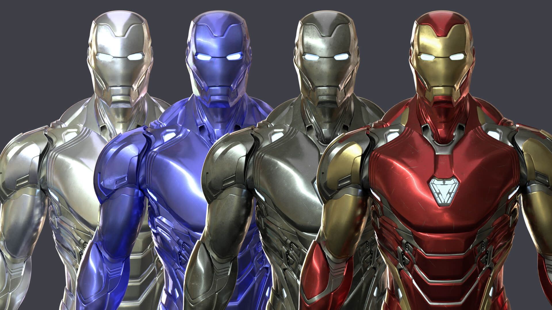 Iron Man MK85 - 3D Model by zampvers