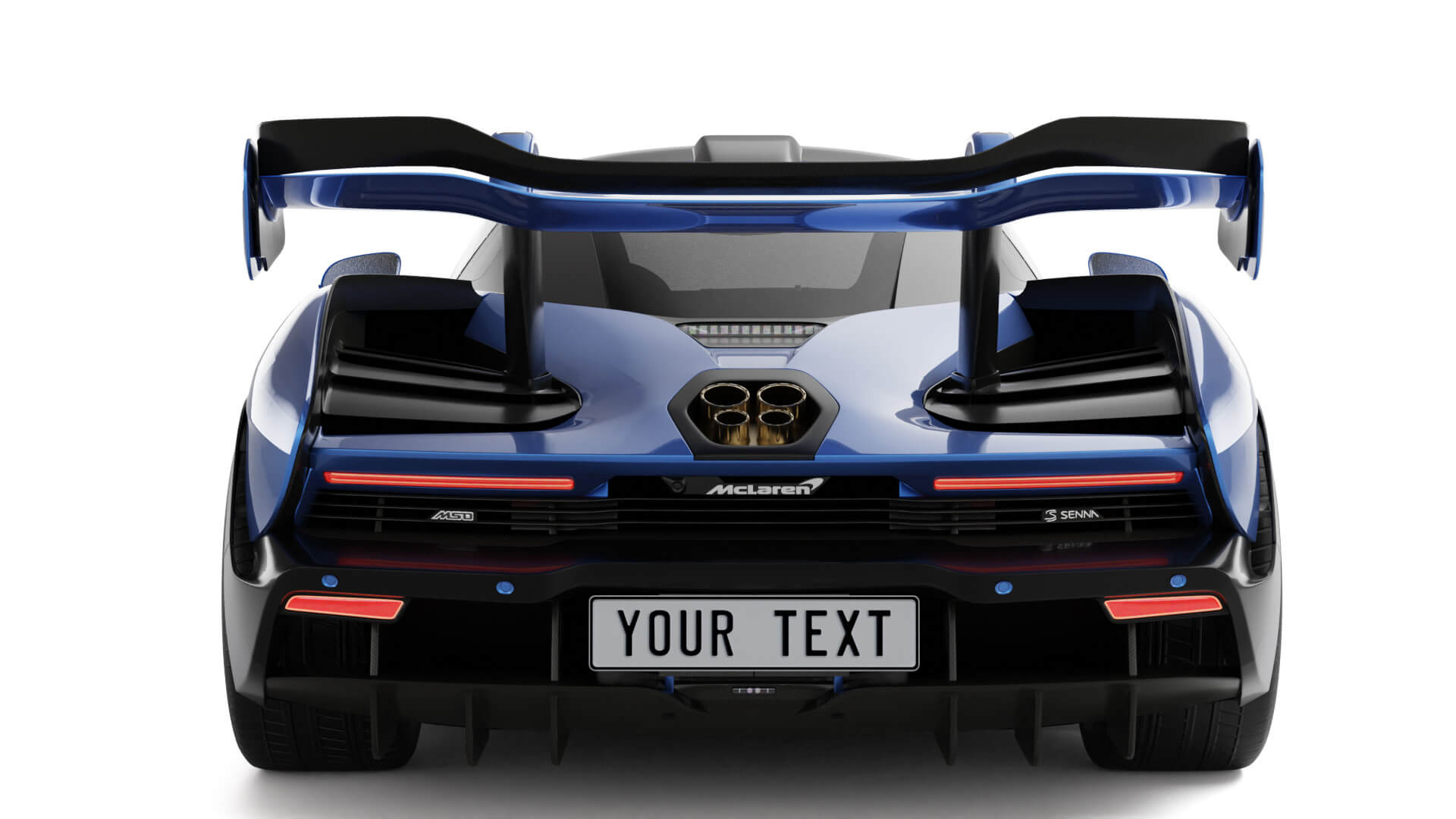 McLaren Senna LM - 3D Model by zampvers
