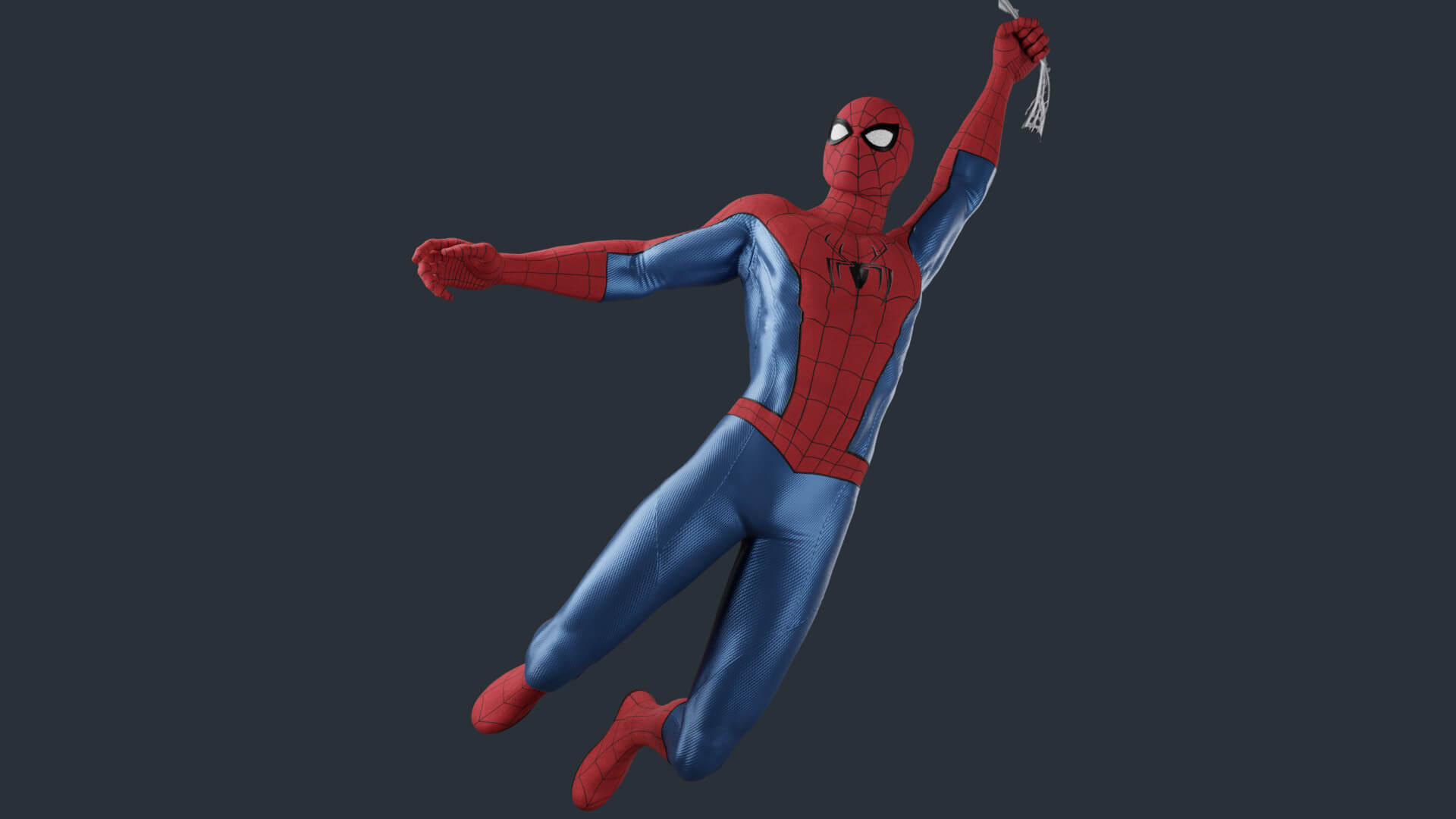 Spiderman Classic Suit MCU - 3D Model by zampvers