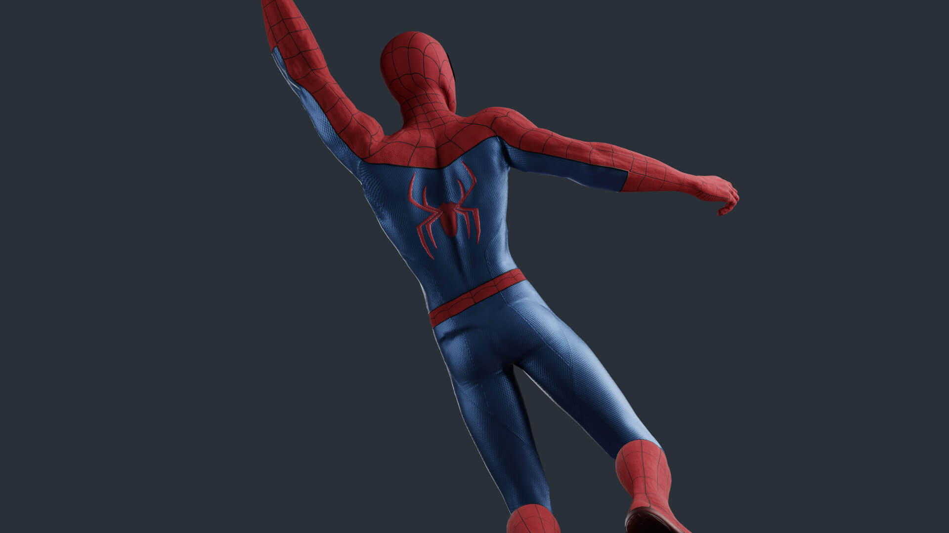 Spiderman Classic Suit MCU - 3D Model by zampvers