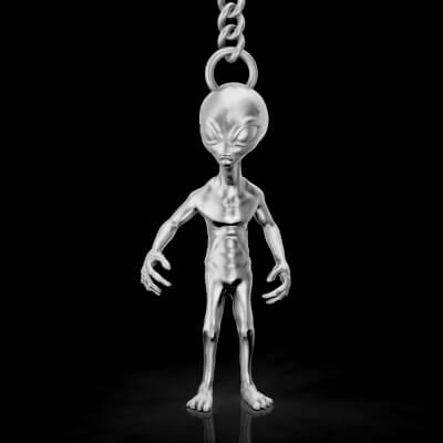 Alien Key Holder - 3D Model by ZaraHM