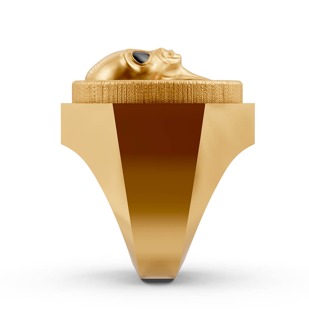 Alien MAN Ring - 3D Model by ZaraHM