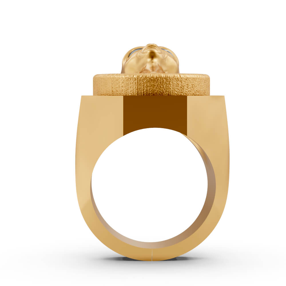 Alien MAN Ring - 3D Model by ZaraHM