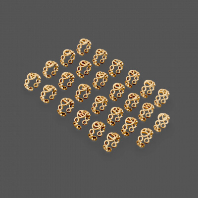 All Letter Ring Pack - 3D Model by ZaraHM
