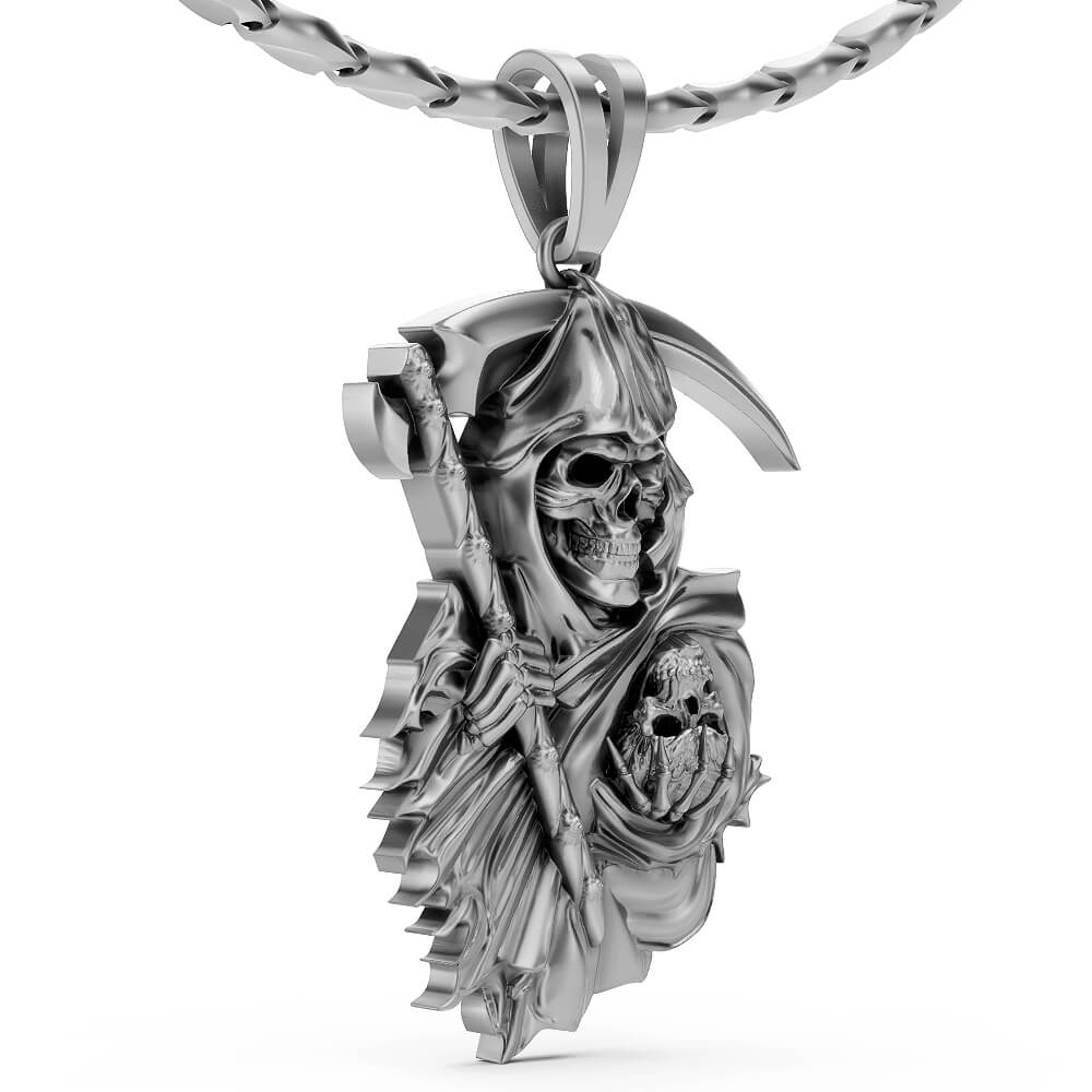 Angel of Death Pendant - 3D Model by ZaraHM