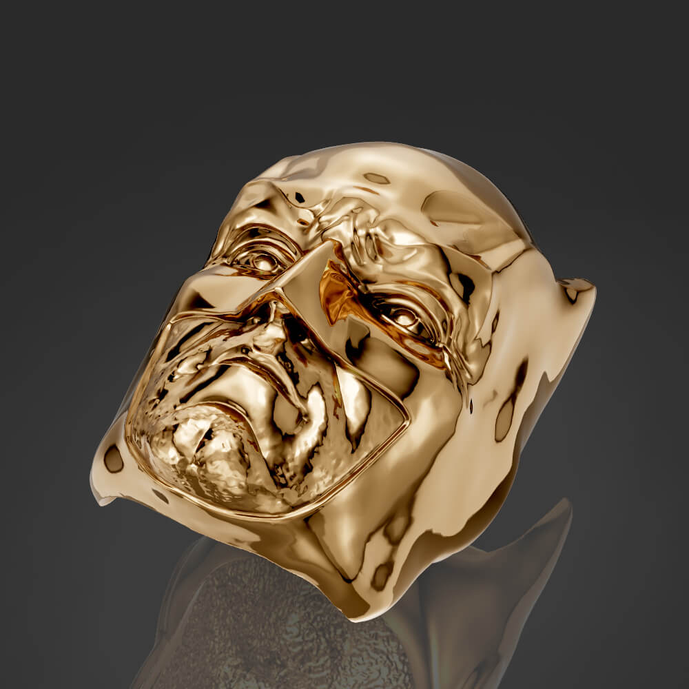 Batman Lux Ring - 3D Model by ZaraHM