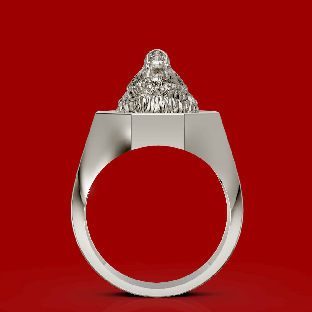 Bear Man Ring - 3D Model by ZaraHM