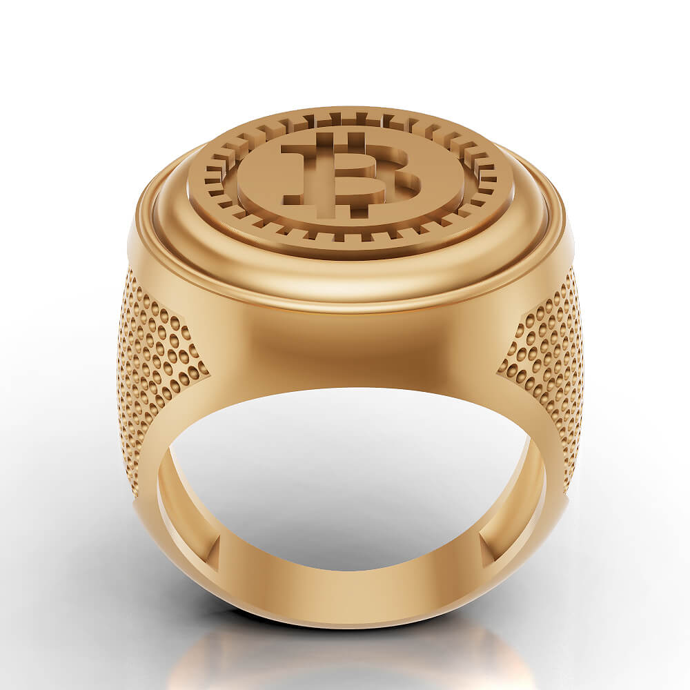 Bitcoin Ring - 3D Model by ZaraHM