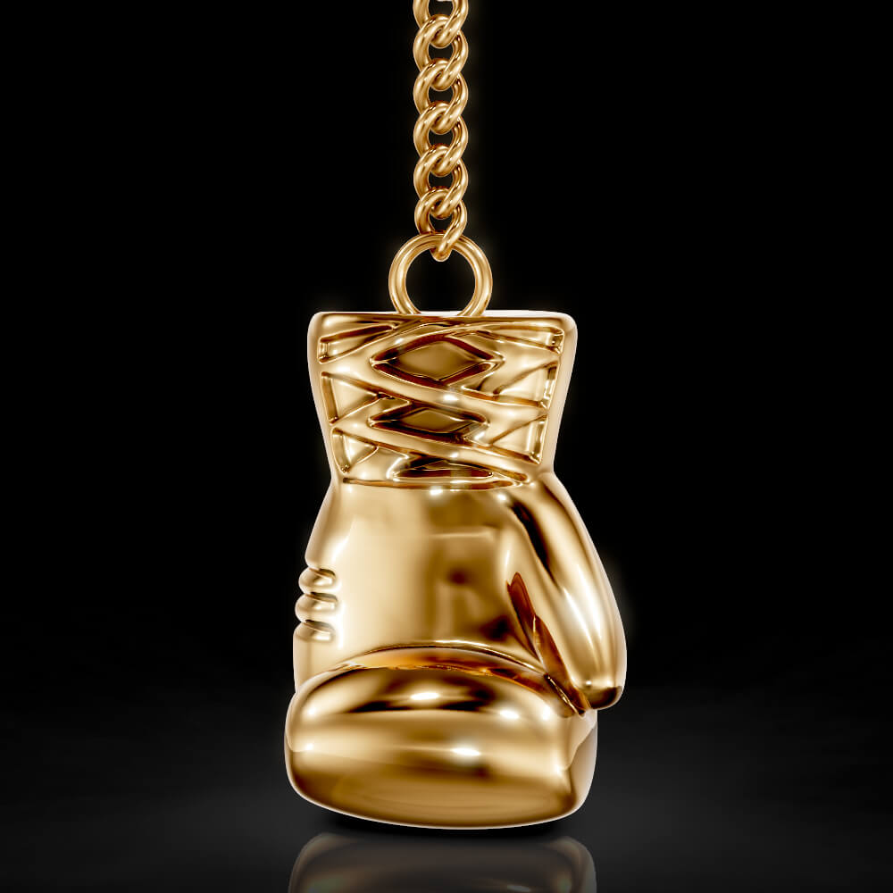 Boxing Glove Key Holder - 3D Model by ZaraHM