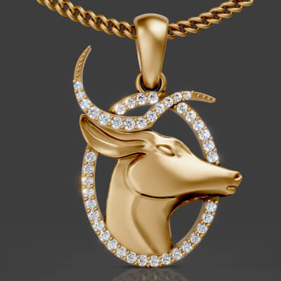 Dear Pendant Luxury - 3D Model by ZaraHM