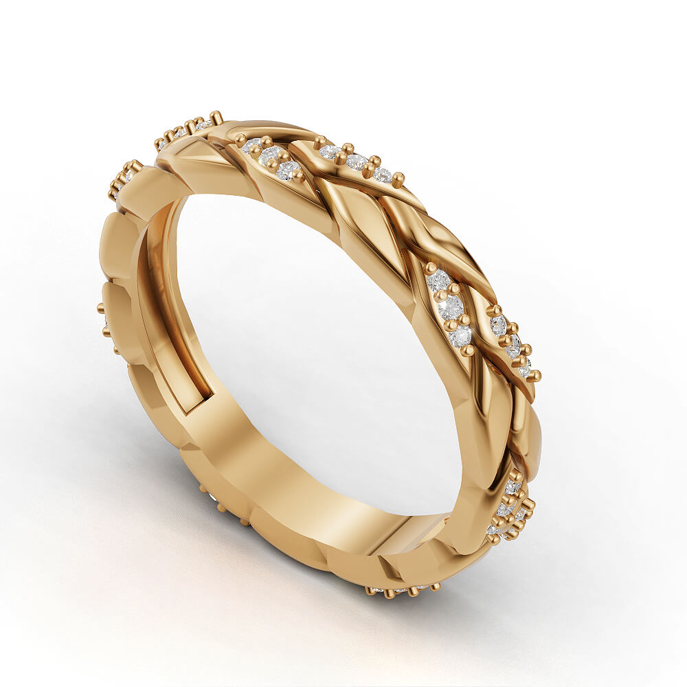 Diamond Ring - 3D Model by ZaraHM
