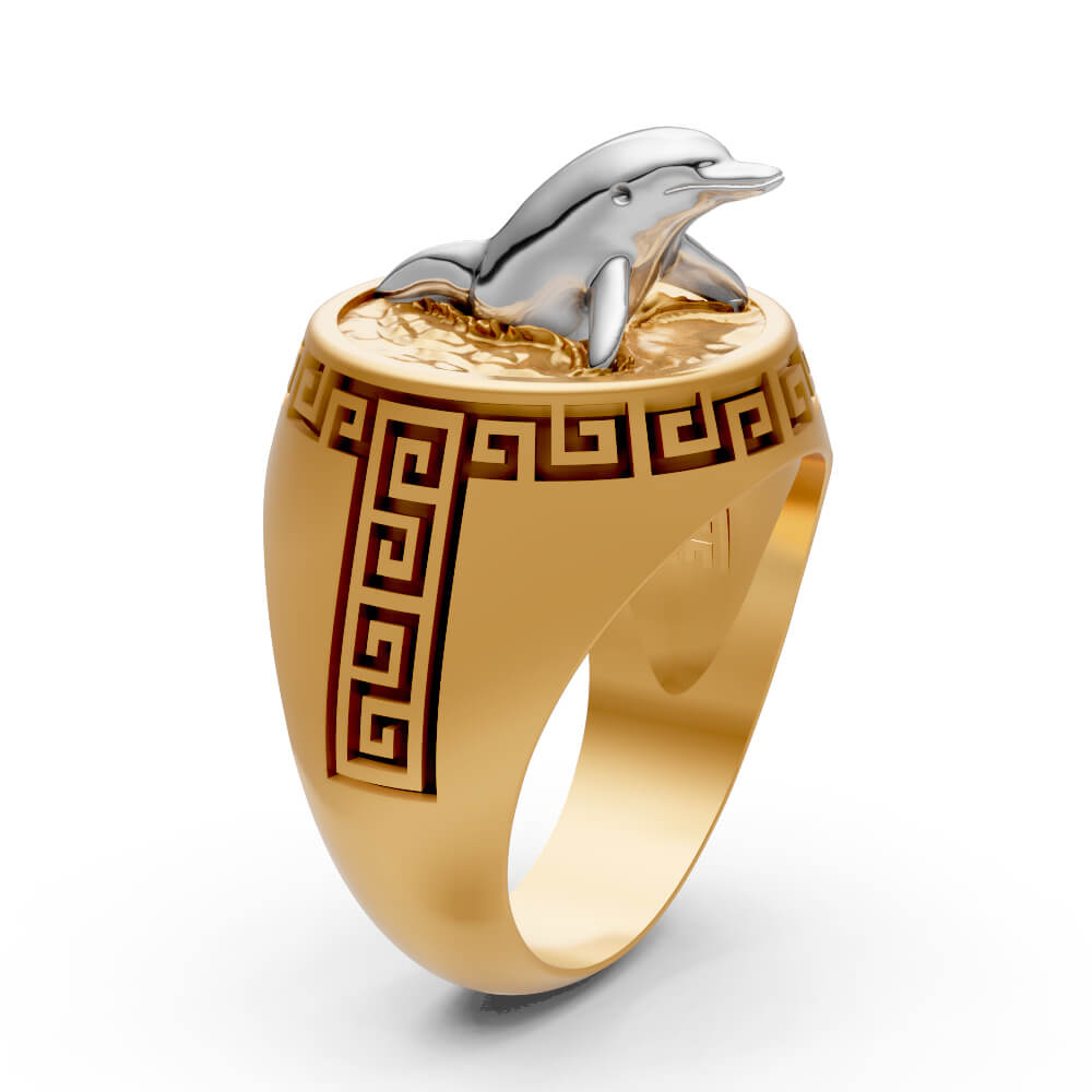 Dolphin Ring - 3D Model by ZaraHM