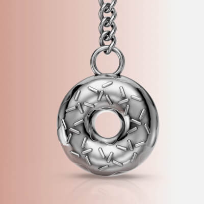 Donut Key Holder - 3D Model by ZaraHM