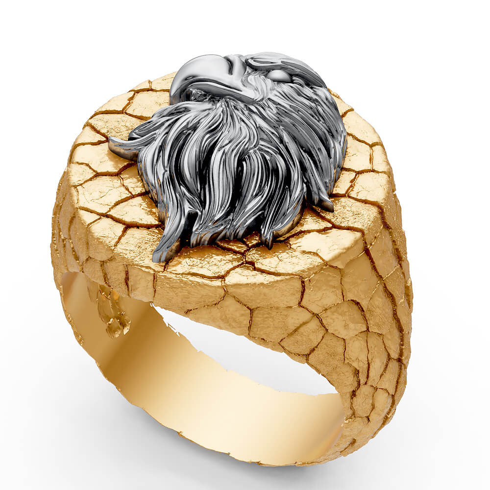Eagle Rock Ring - 3D Model by ZaraHM