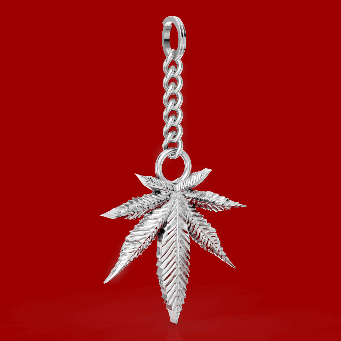 Marijuana Key Holder - 3D Model by ZaraHM