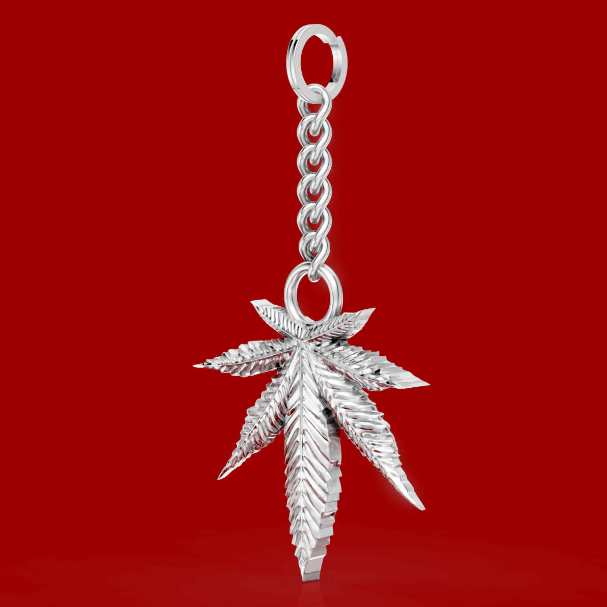Marijuana Key Holder - 3D Model by ZaraHM