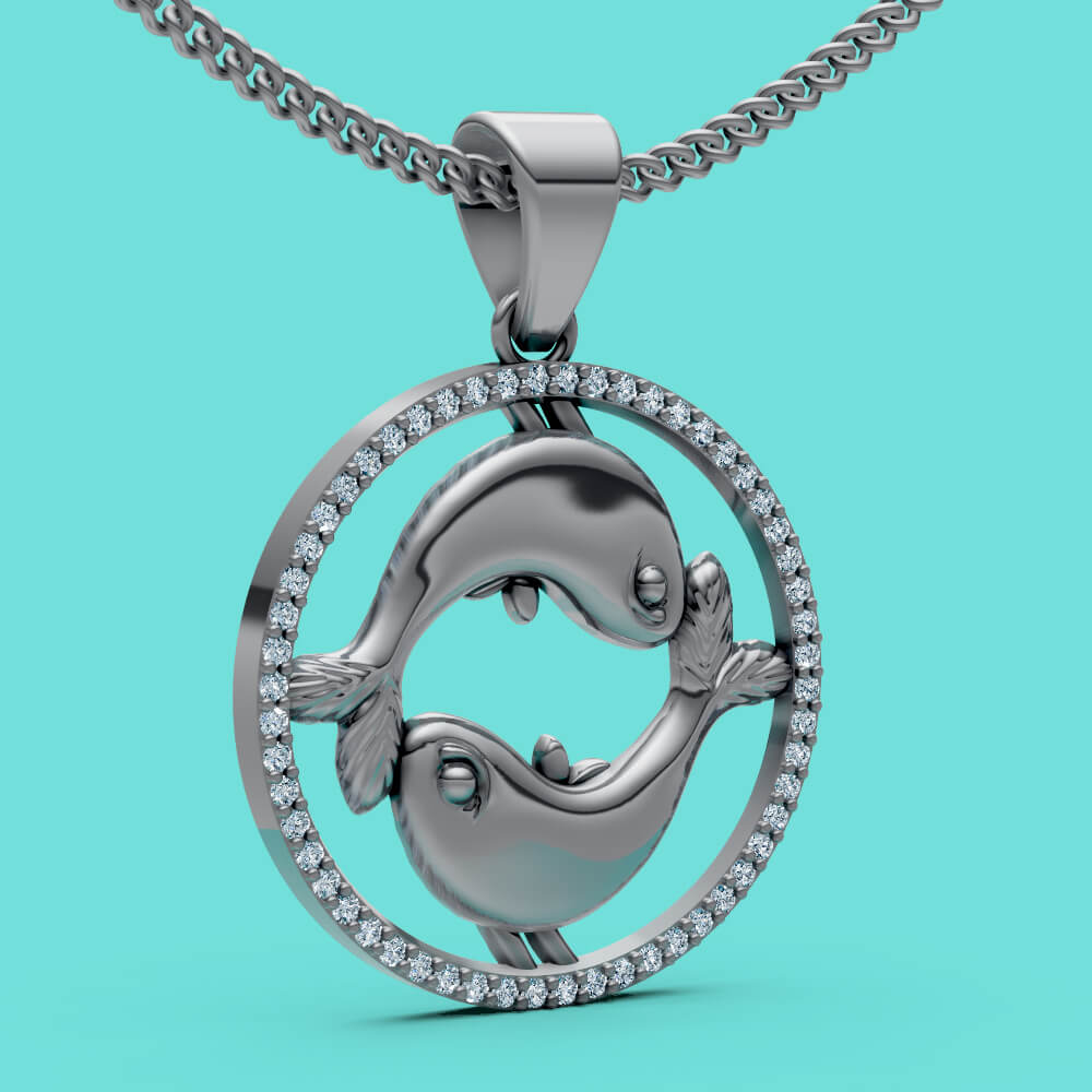 Fish Lux Pendant - 3D Model by ZaraHM