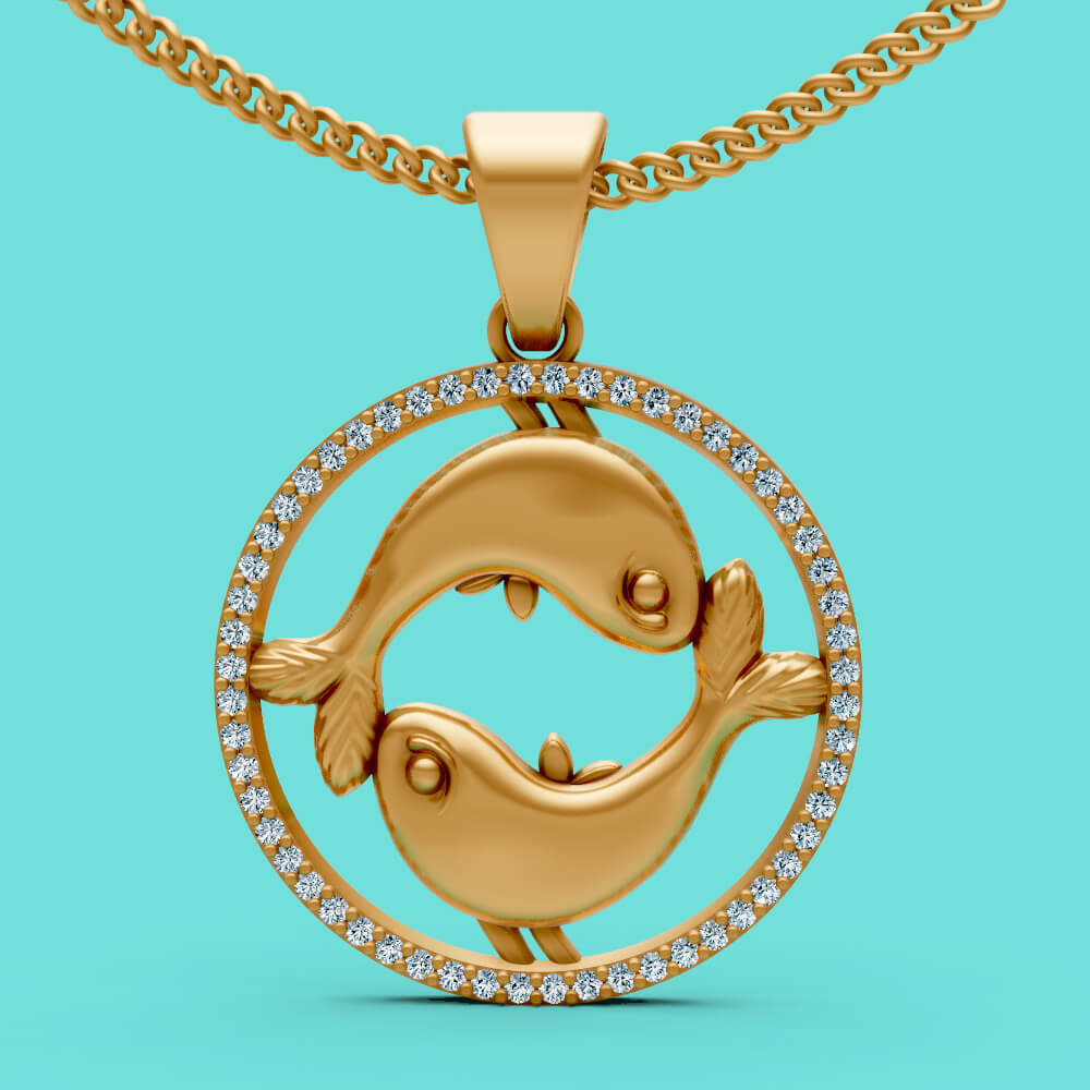 Fish Lux Pendant - 3D Model by ZaraHM