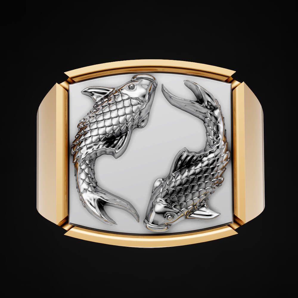 Fish Lux Ring - 3D Model by ZaraHM