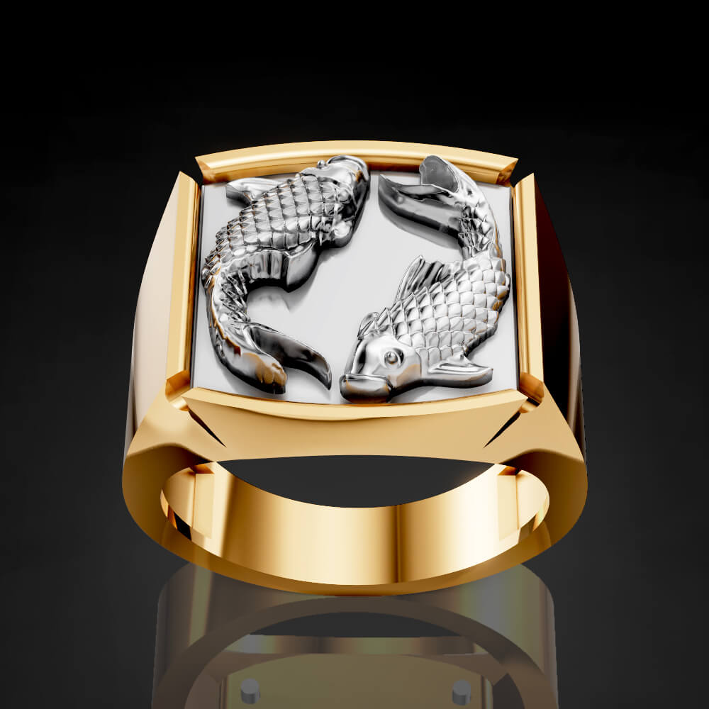 Fish Lux Ring - 3D Model by ZaraHM