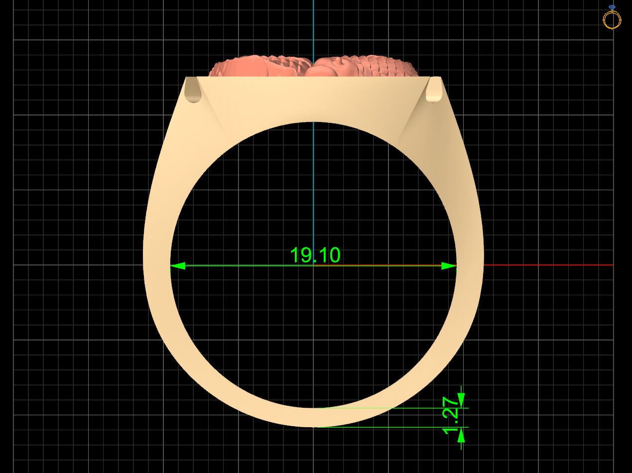 Fish Lux Ring - 3D Model by ZaraHM