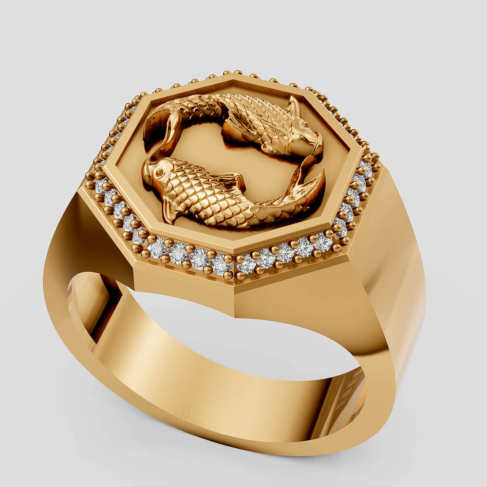 Fish Lux Ring - 3D Model by ZaraHM