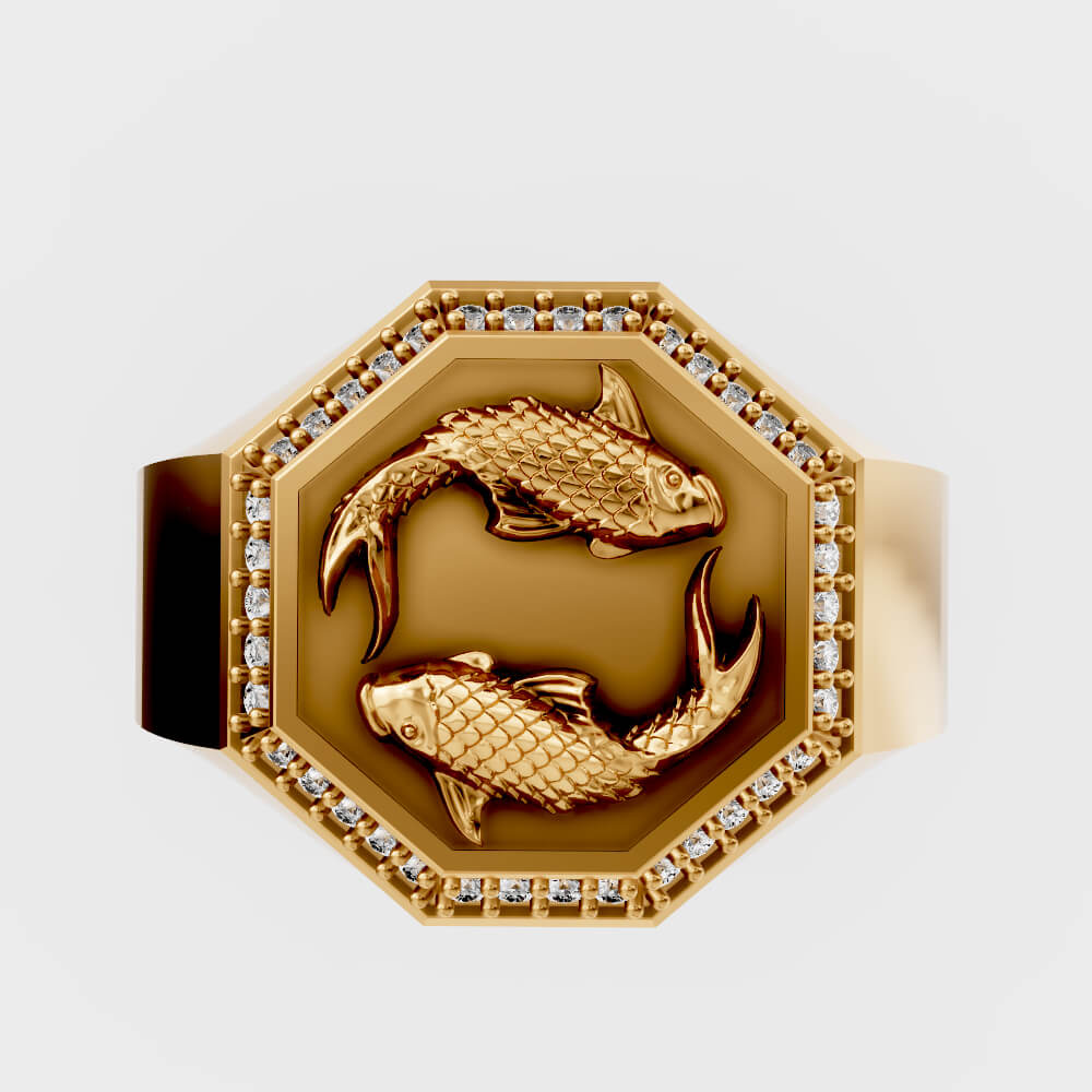 Fish Lux Ring - 3D Model by ZaraHM