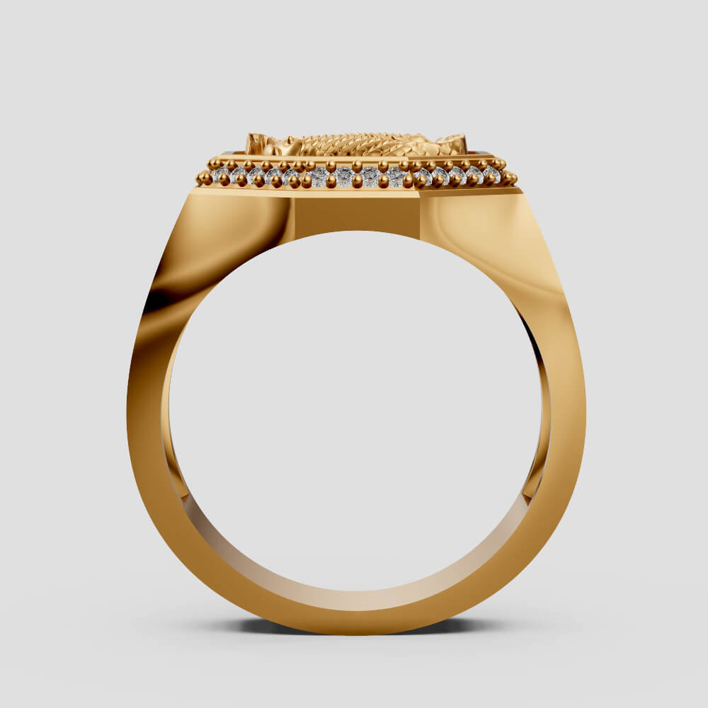 Fish Lux Ring - 3D Model by ZaraHM