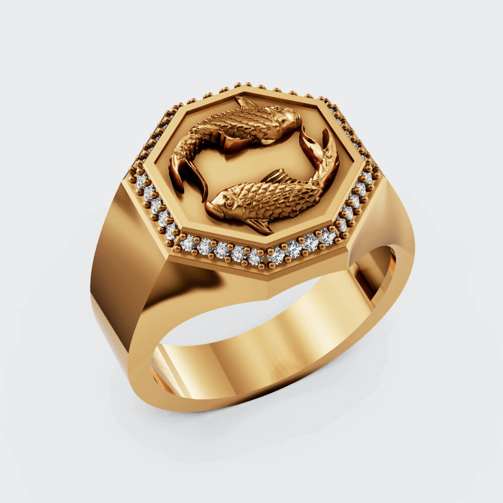 Fish Lux Ring - 3D Model by ZaraHM